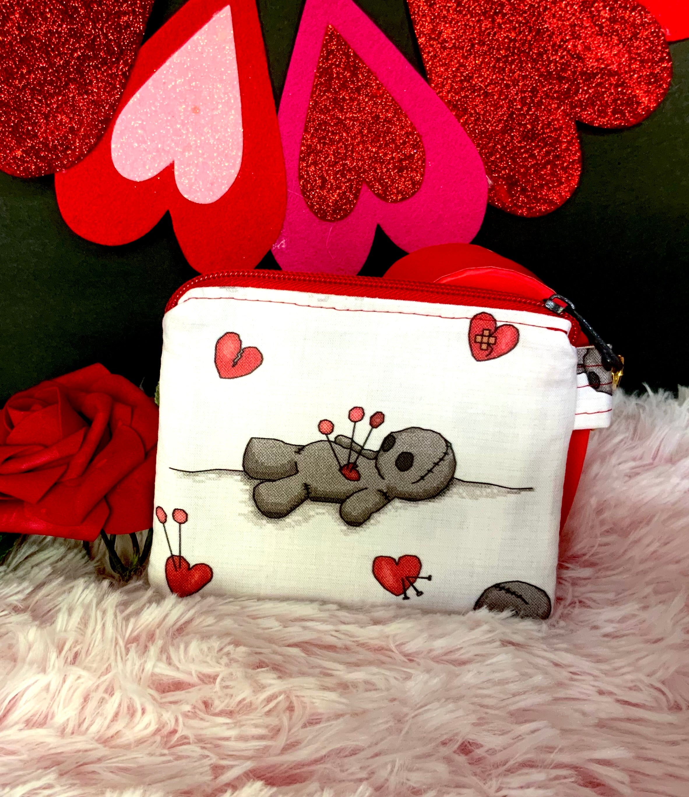 Voodoo love mini pouch – Ghoulish Stitch Co.